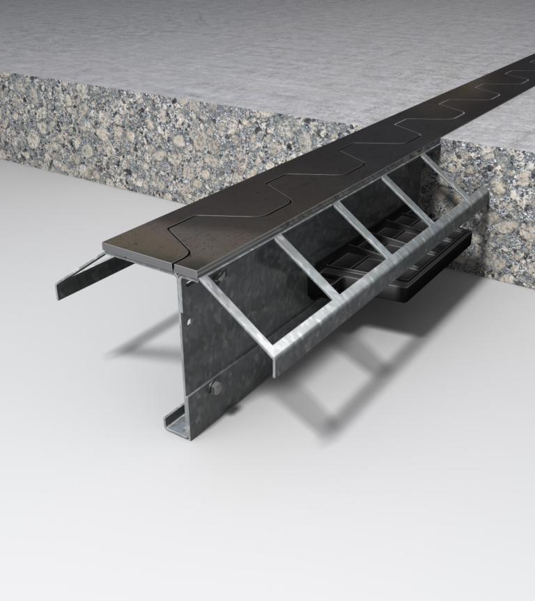 SignatureSlide | Junta de Piso de Concreto con Placa de Cubierta - Permaban